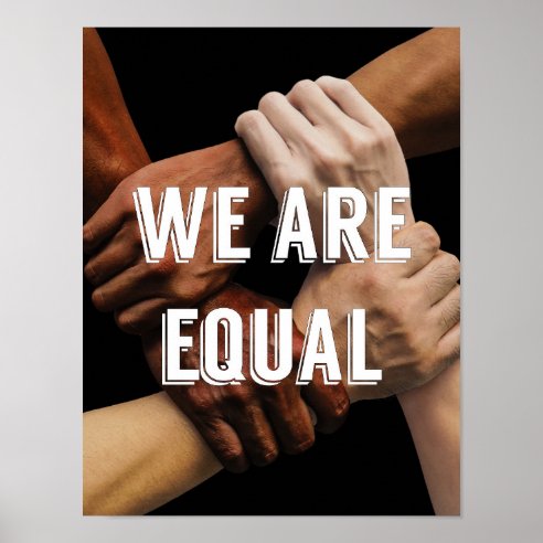 Equality Posters & Prints | Zazzle UK