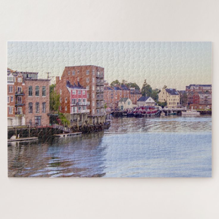 We love Portsmouth New Hampshire Jigsaw Puzzle | Zazzle