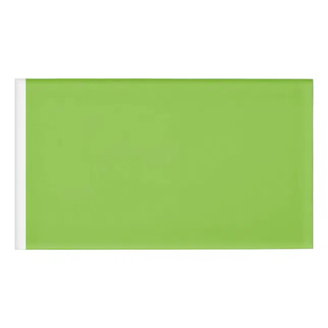 Website with a Green Background and White Border Name Tag | Zazzle