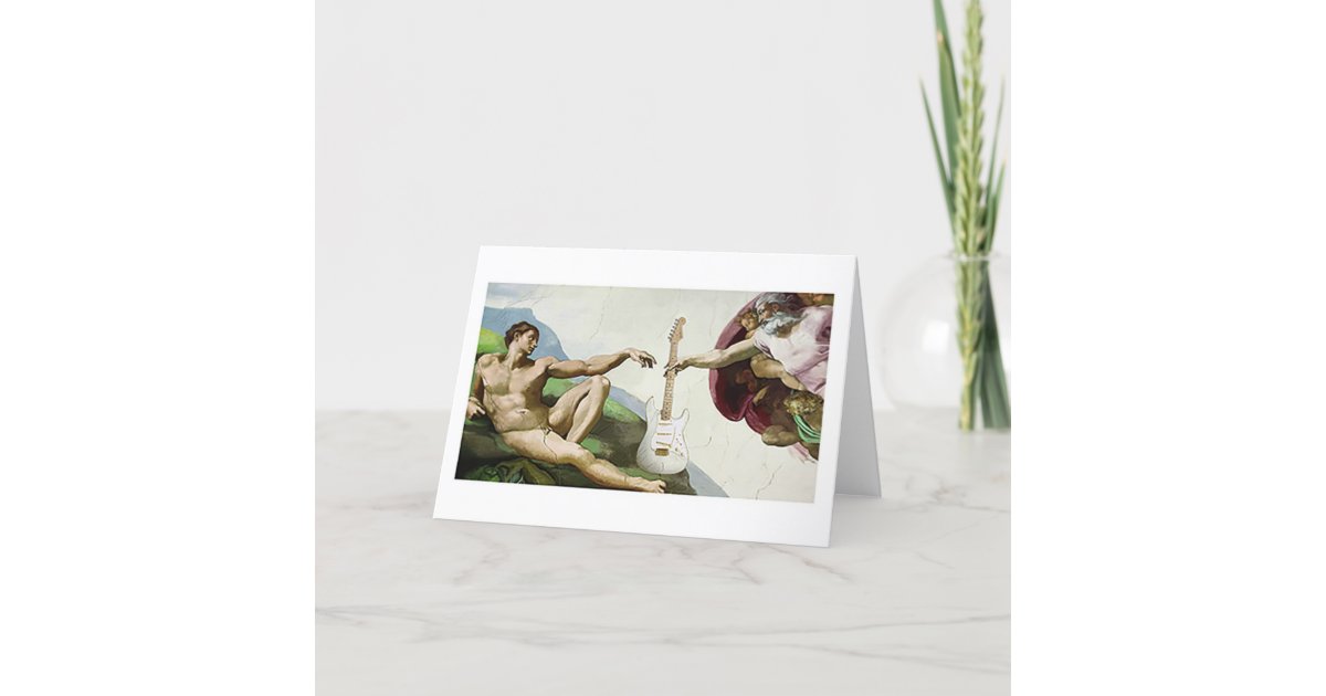 Webstrings Creation of the Guitar Thank You Card | Zazzle