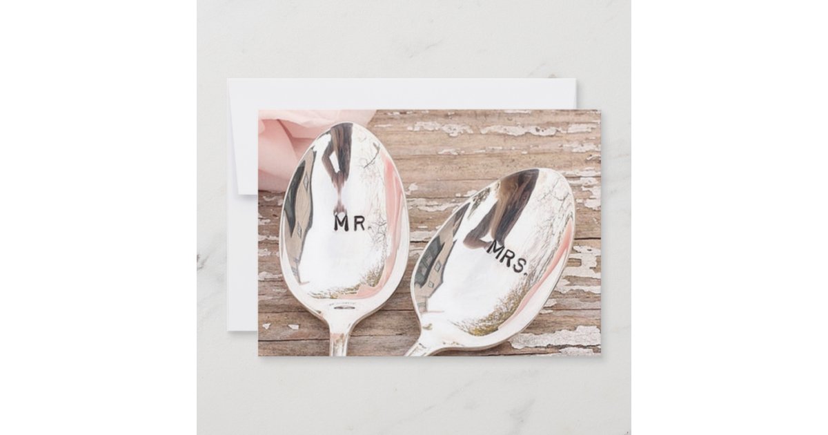 wedding invite or acceptance card | Zazzle
