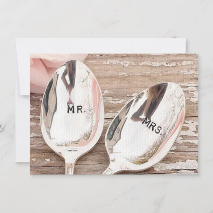 wedding invite or acceptance card | Zazzle