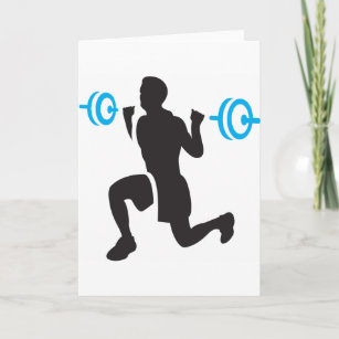 Weightlifting Cards | Zazzle UK