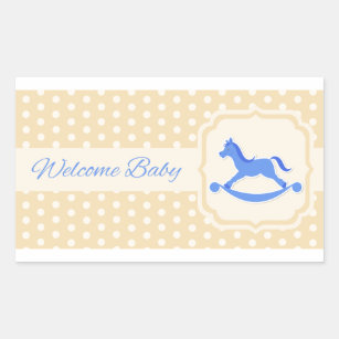 Welcome Baby Stickers & Labels | Zazzle UK
