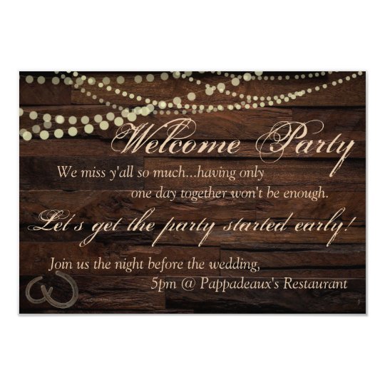 Welcome Party Invitation | Zazzle.co.uk
