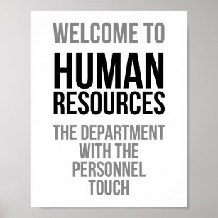 Human Resources Posters & Prints | Zazzle UK