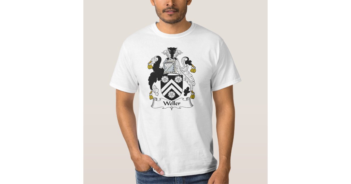 Weller Family Crest T-Shirt | Zazzle