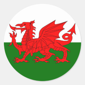 Welsh Dragon Stickers | Zazzle.co.uk