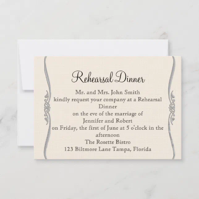 Western Calla Lily Posh Wedding Rehearsal Invitation | Zazzle