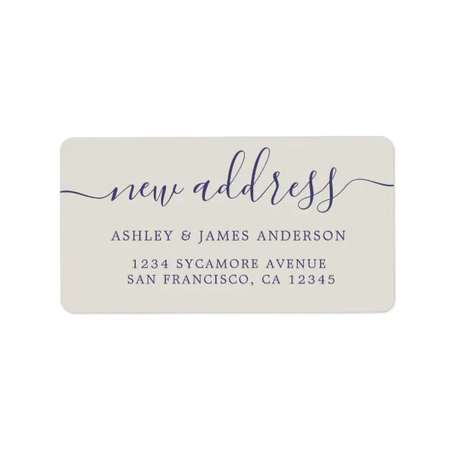 We've Moved New Address label | Zazzle