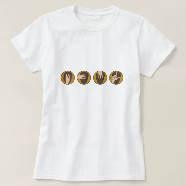 What Ever Major Loser! Funny Hand Sign T-Shirt | Zazzle