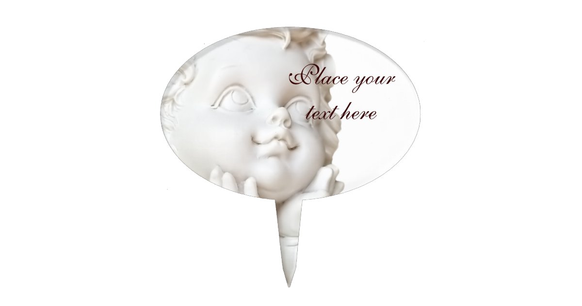 White Angel Cake Toppers | Zazzle