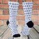 White Israel socks, patriotic Israel flag fashion Socks | Zazzle
