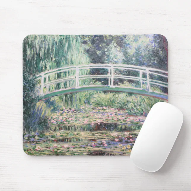 White Water Lilies | Claude Monet Mouse Mat | Zazzle