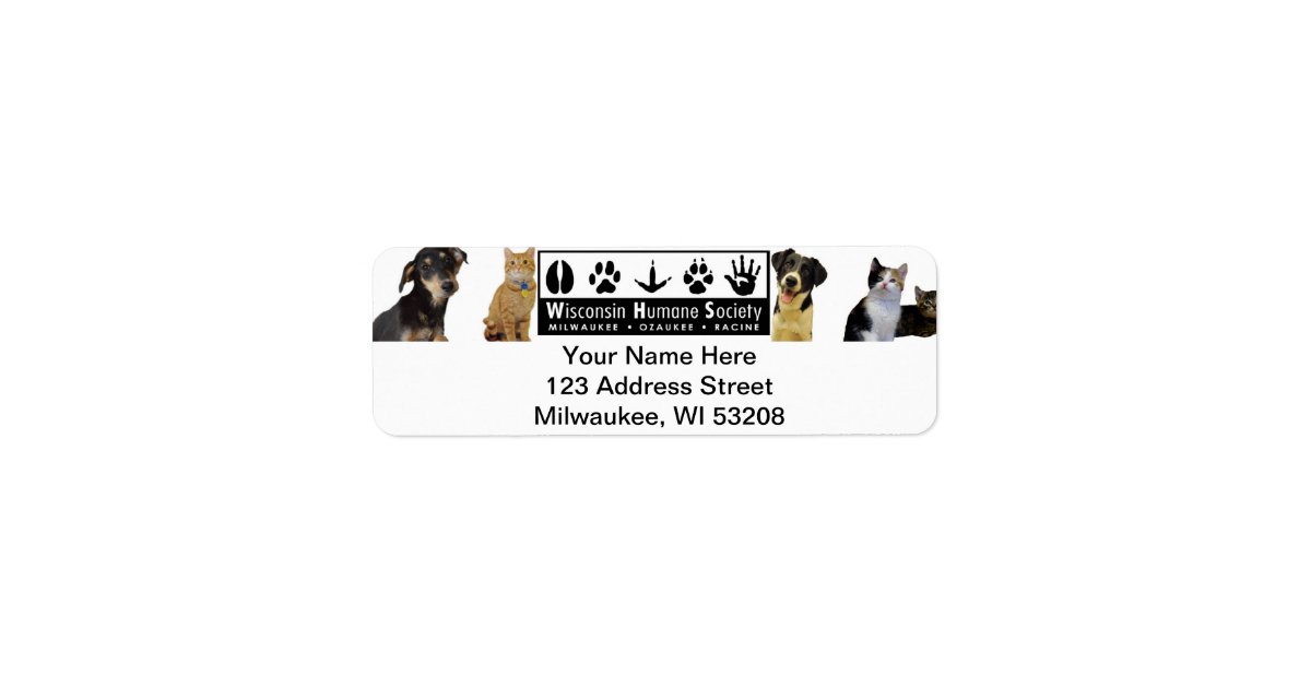 WHS Logo Address Labels | Zazzle