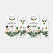 Wild One Jungle Safari Themed 1st Birthday Party Favour Box | Zazzle