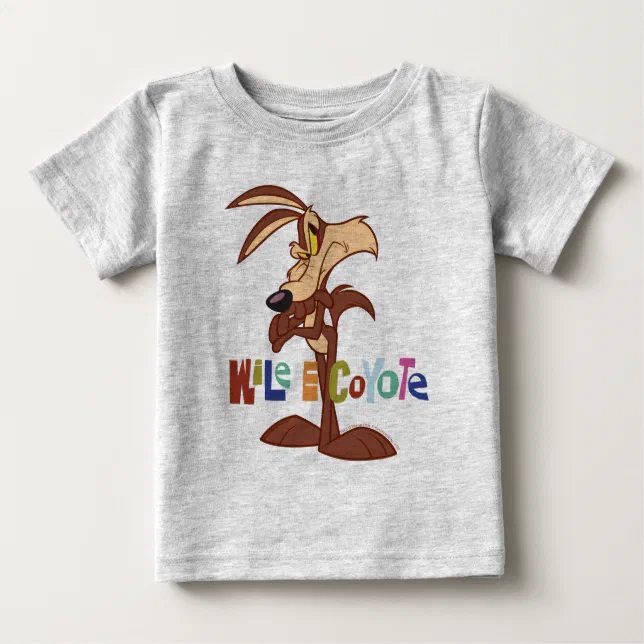 WILE E. COYOTE™ Arms Crossed Baby T-Shirt | Zazzle
