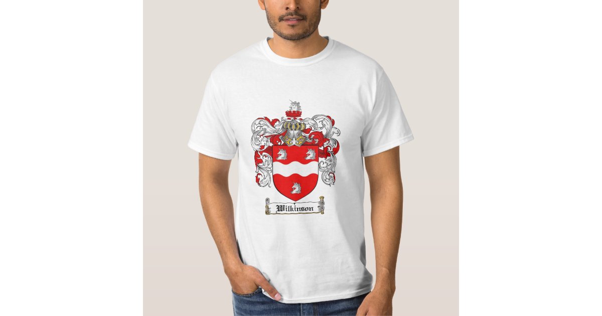 Wilkinson Coat of Arms Shirt | Zazzle