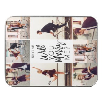 Will You Marry Me Script & Custom Photo Collage Jigsaw Puzzle | Zazzle