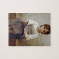 William-Adolphe Bouguereau - The Difficult Lesson Jigsaw Puzzle | Zazzle