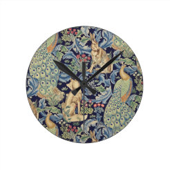 William Morris Wall Clocks | Zazzle UK