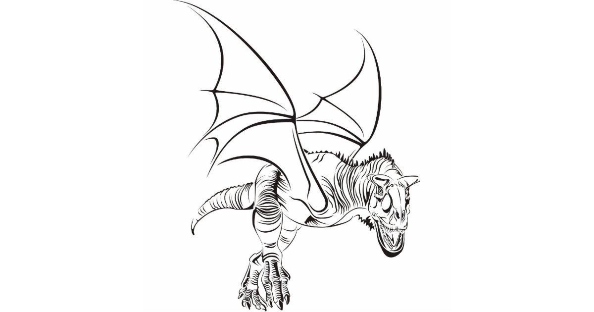 Winged Raptor / Tribal Photo Sculpture Key Ring | Zazzle