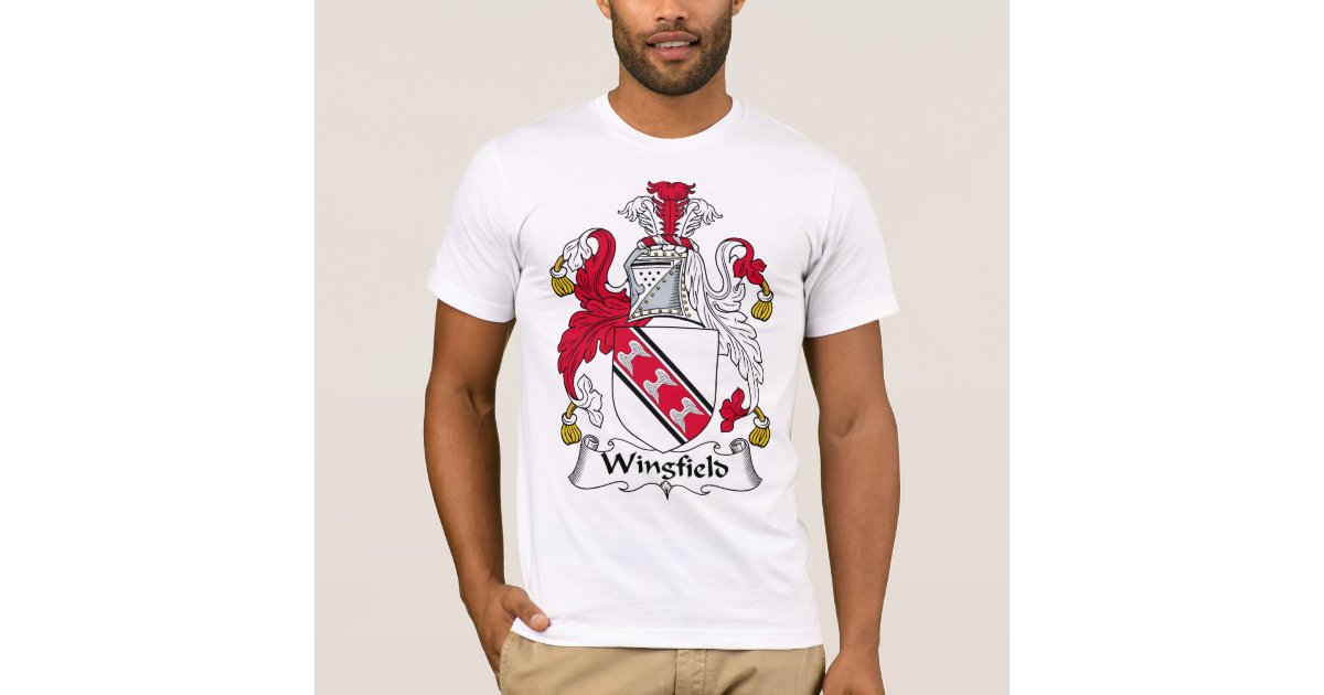 Wingfield Family Crest T-Shirt | Zazzle