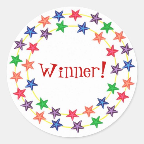 Winner Stickers & Labels | Zazzle UK