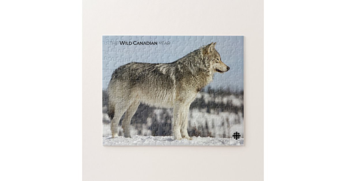 Winter - Wolf Jigsaw Puzzle | Zazzle
