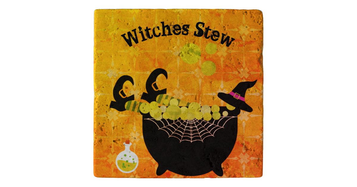 Witches Stew Trivet | Zazzle