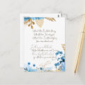Without Him Hymn and Bible Verse Postcard | Zazzle