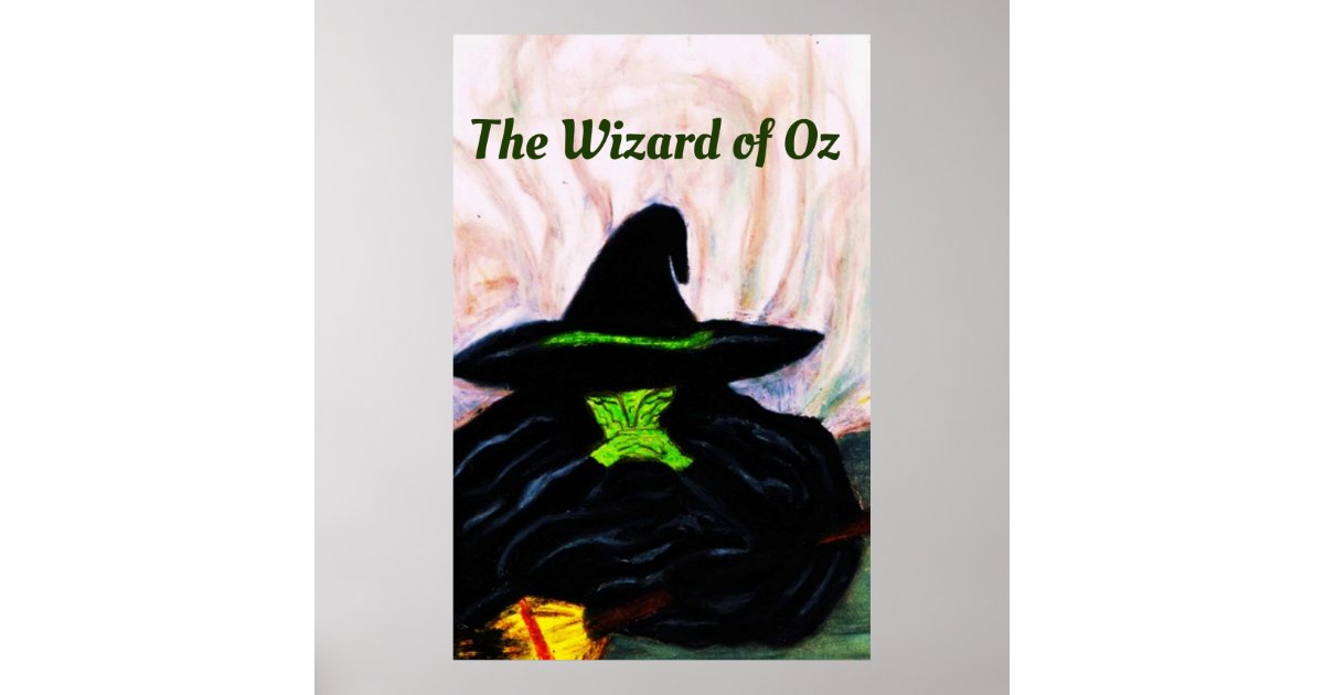WIZARD OF OZ MELTING WITCH POSTER | Zazzle