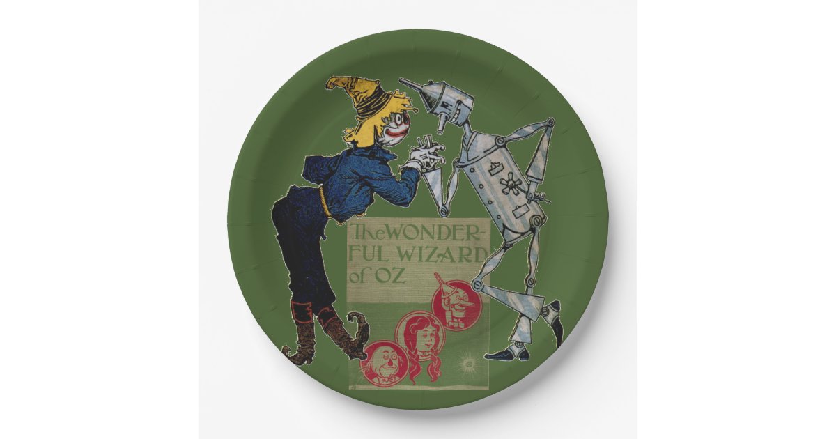 Wizard of Oz Paper Plate | Zazzle