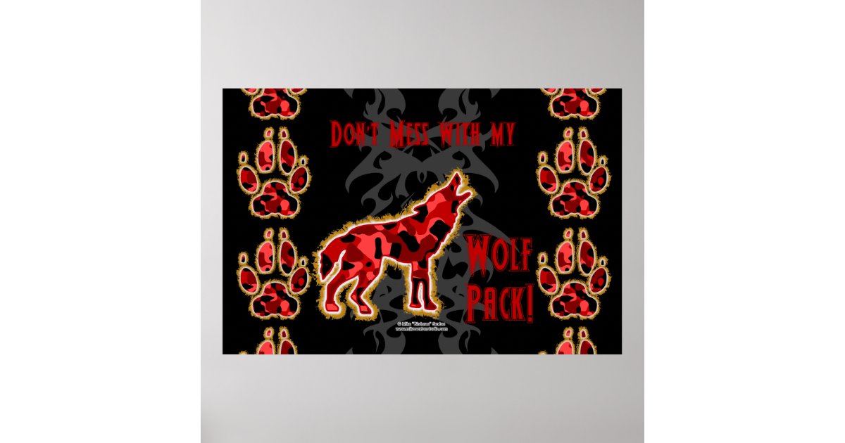 Wolf Pack Poster | Zazzle