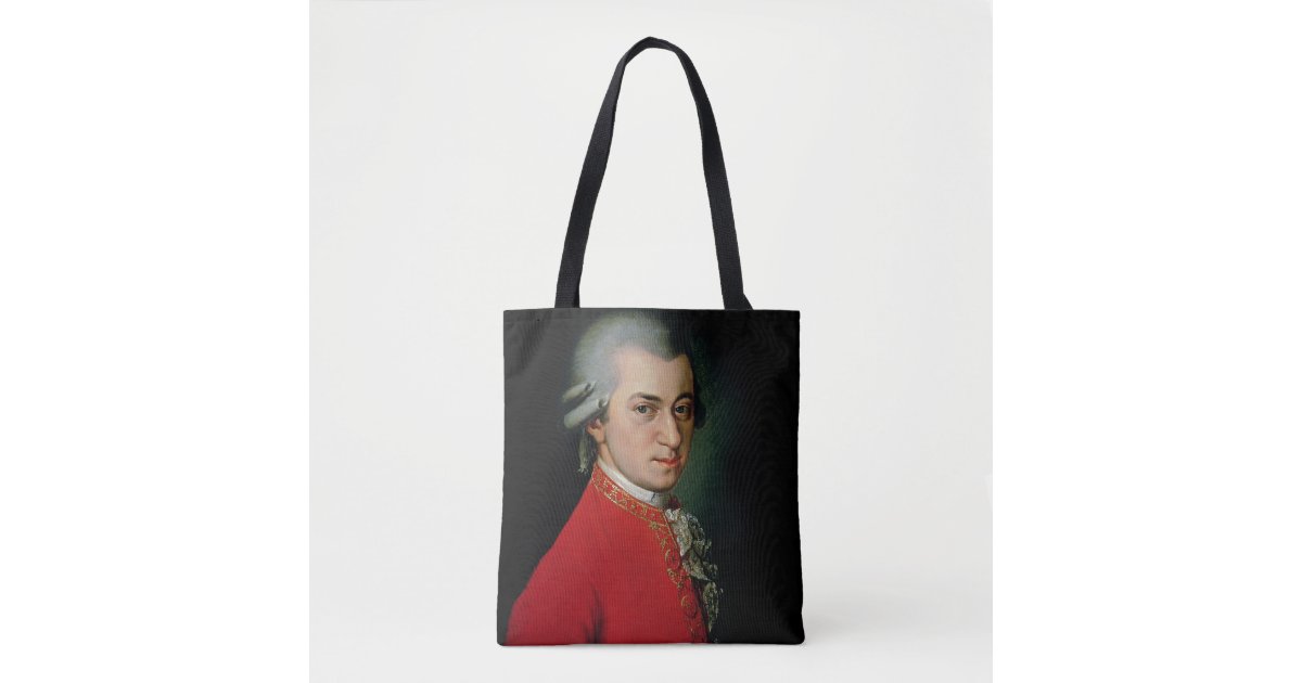 Wolfgang Amadeus Mozart, 1818 Tote Bag | Zazzle