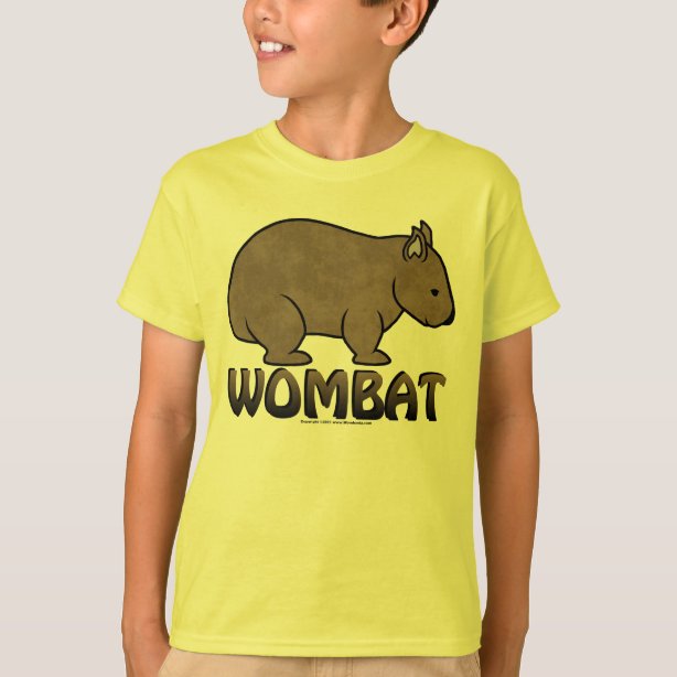 Wombat T-Shirts & Shirt Designs | Zazzle UK