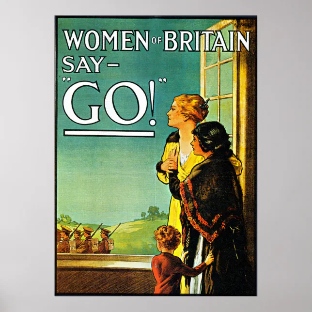 Women Say Go! - Poster | Zazzle
