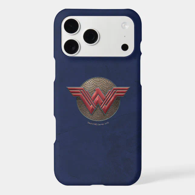 Wonder Woman Symbol Over Concentric Circles | Zazzle