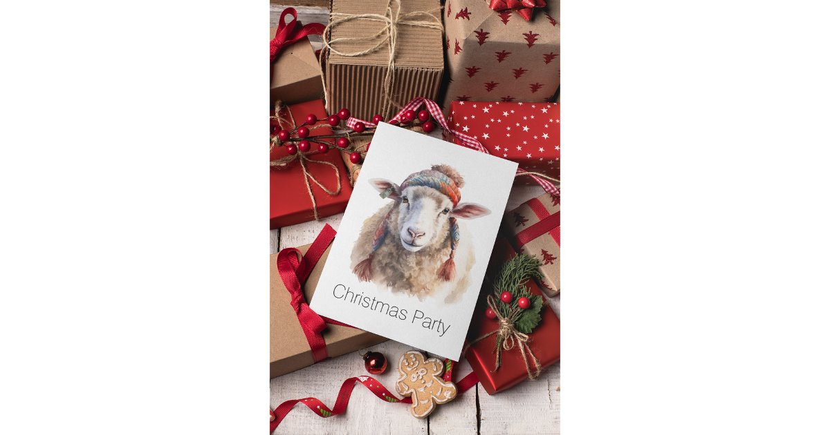 Woolly Wonderland, custom Postcard | Zazzle