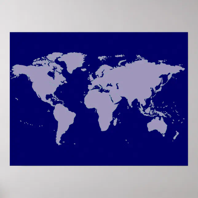 world map . planispheres poster | Zazzle