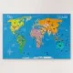 World Map with Flags Jigsaw Puzzle | Zazzle