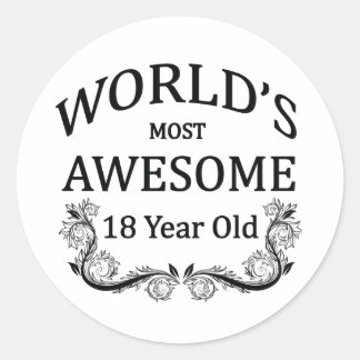 Happy 18th Birthday Stickers | Zazzle.co.uk