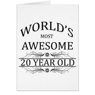 20 Year Old Birthday Cards & Invitations | Zazzle.co.uk