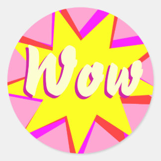 Wow Stickers | Zazzle.co.uk