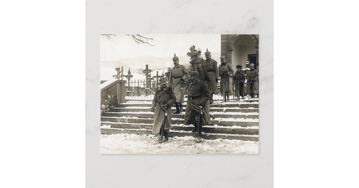 WWI German High Command Postcard | Zazzle