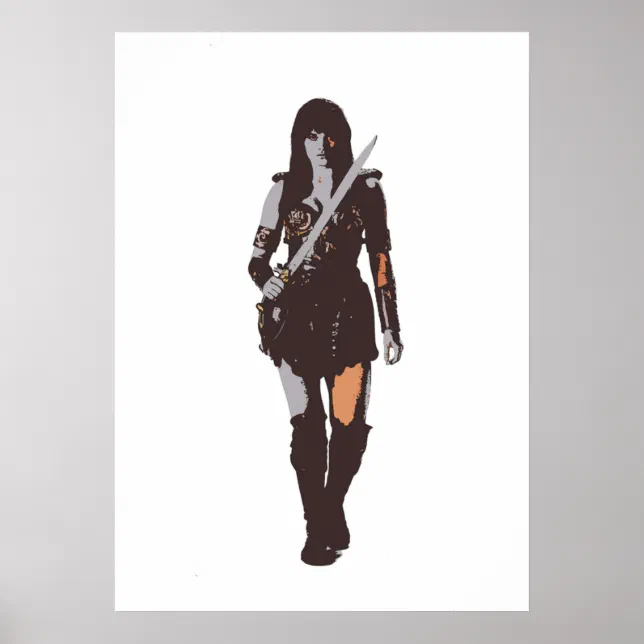 Xena warrior princess poster | Zazzle