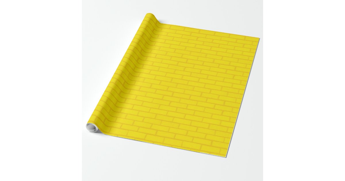 Yellow Brick Road Wrapping Paper | Zazzle