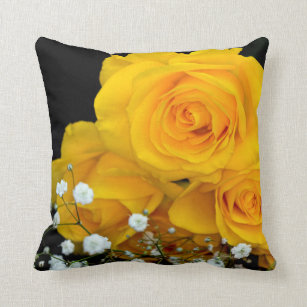 Yellow Cushions - Decorative & Throw Cushions | Zazzle UK