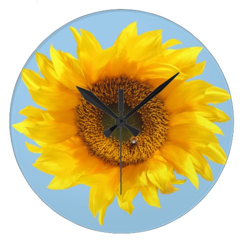 Sunflower Wall Clocks | Zazzle UK