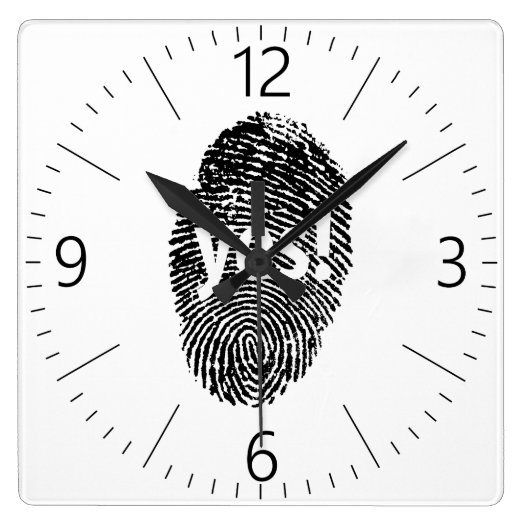 Finger Wall Clocks | Zazzle UK
